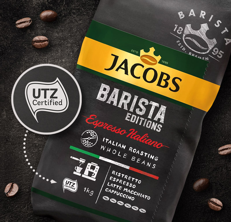 Kawa ziarnista Jacobs Barista Editions Espresso Italiano Kawa ziarnista Jacobs Barista Editions Espresso Italiano
